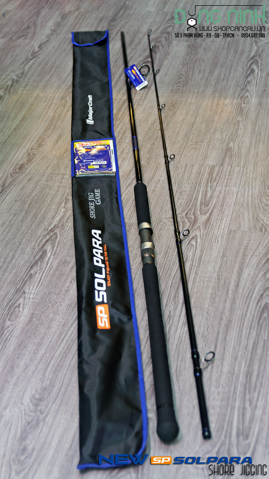 Cần lure Major Craft New Solpara Shore Jigging - 2024